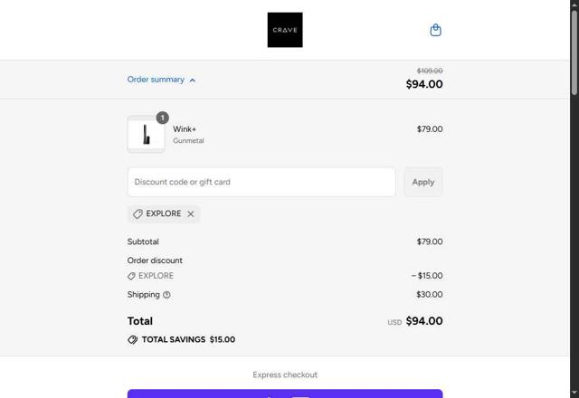 Crave Discount Codes - $15 Off (1 Verified) Oct 2025