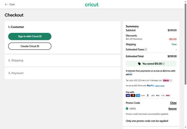 Cricut Discount Codes - 10% Off (7 Verified) Sep 2025