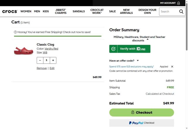 Crocs Discount Codes - $15 Off (4 Verified) Jun 2025