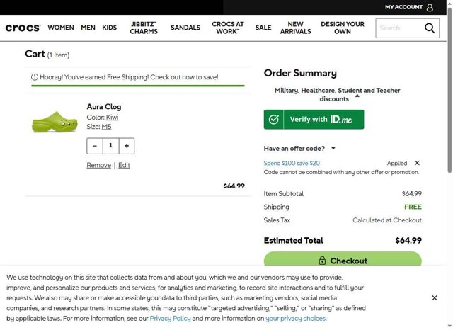 Crocs Discount Codes - $15 Off (4 Verified) Jun 2025