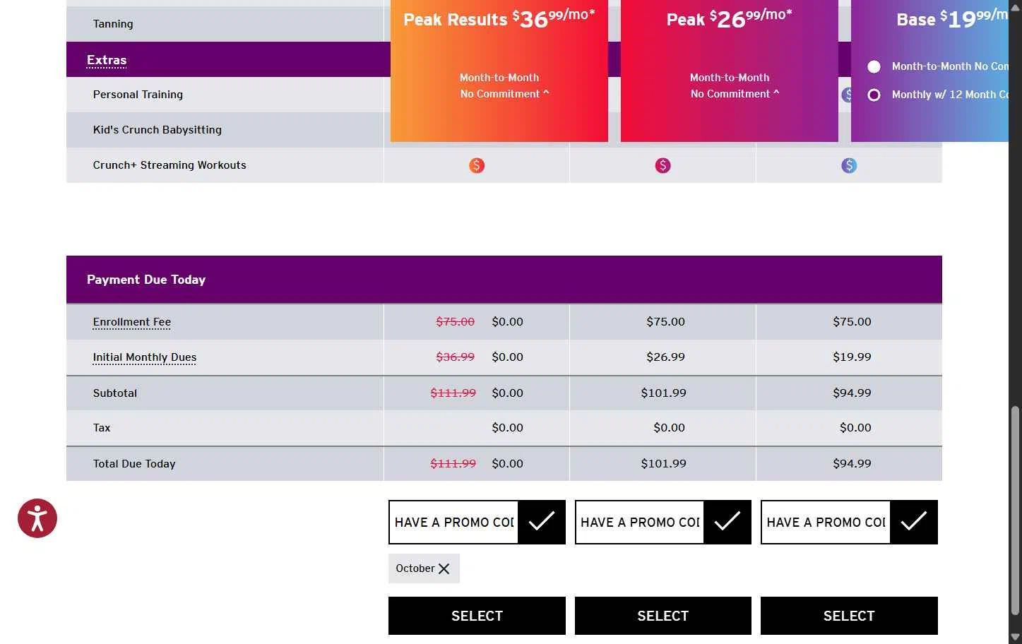 Crunch Promo Codes (4 Verified) - 25% Off w/Code Nov 2025