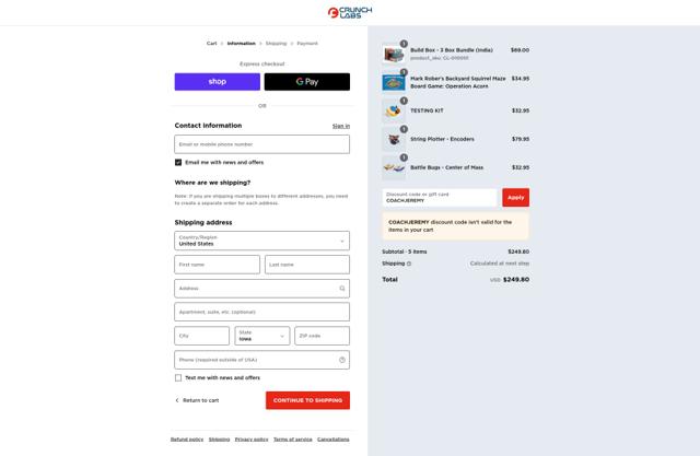 CrunchLabs Promo Codes - 10% Off (5 Verified) Sep 2025