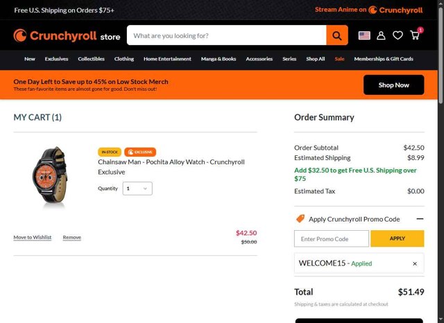 Crunchyroll Promo Codes (4 Verified) - 15% Off Jul 2025