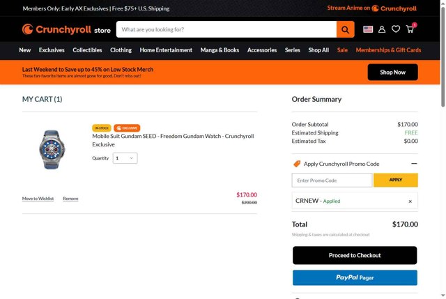 Crunchyroll Promo Codes (4 Verified) - 15% Off Jul 2025
