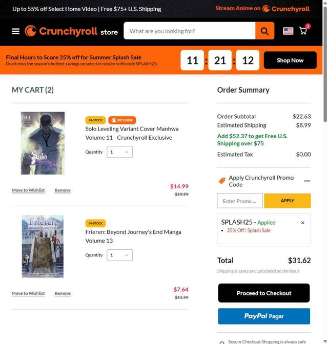 Crunchyroll Promo Codes (4 Verified) - 15% Off Jun 2025