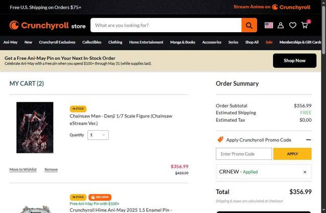 Crunchyroll Promo Codes (3 Verified) - 15% Off May 2025