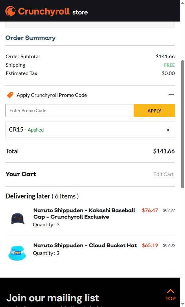 Crunchyroll Promo Codes (4 Verified) - 15% Off Jul 2025