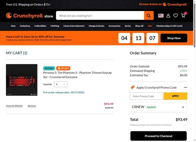 Crunchyroll Promo Codes (4 Verified) - 15% Off Jul 2025