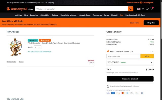 Crunchyroll Promo Codes (3 Verified) - 15% Off Jun 2025