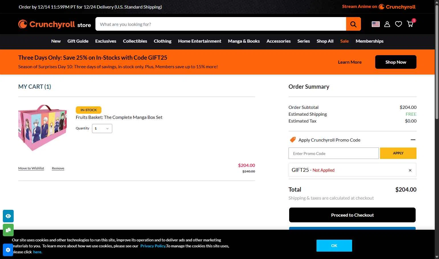 Crunchyroll Store Promo Code - 15% Off January 2026