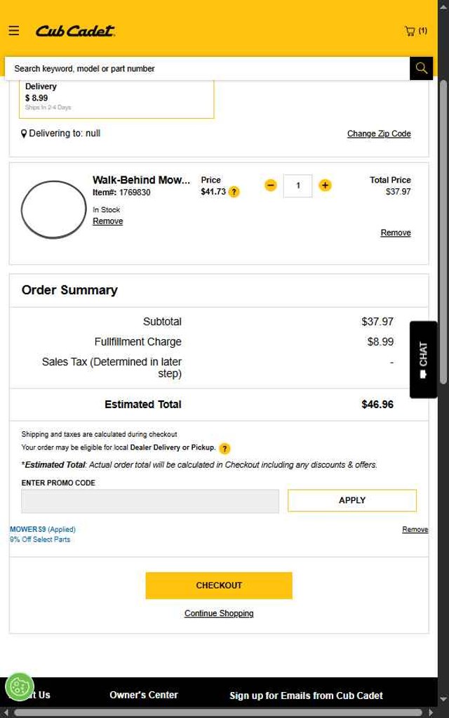 Cub Cadet Promo Codes - 10% Off (9 Verified) Jul 2025