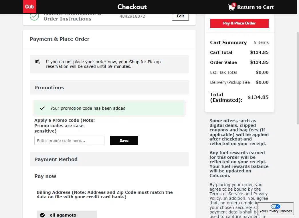 Cub Foods Promo Codes - $5 Off Sitewide Coupons Jan 2026