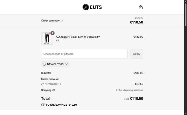 Cuts Clothing Promo Codes - 25% Off (Verified) Sep 2025