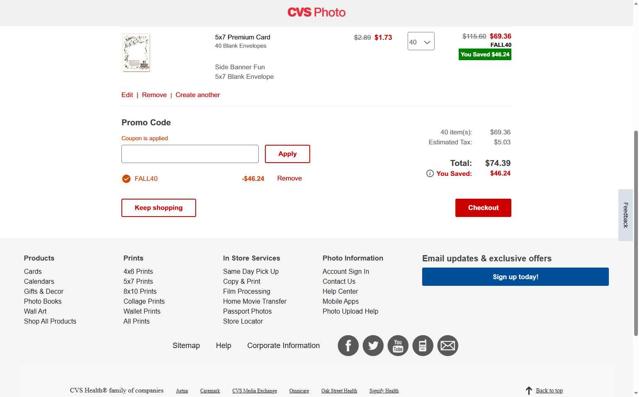 CVS Photo Promo Codes - 70% Off (3 Verified) Oct 2025