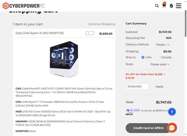 CyberPowerPC Promo Codes - 5% Off (2 Verified) Oct 2025