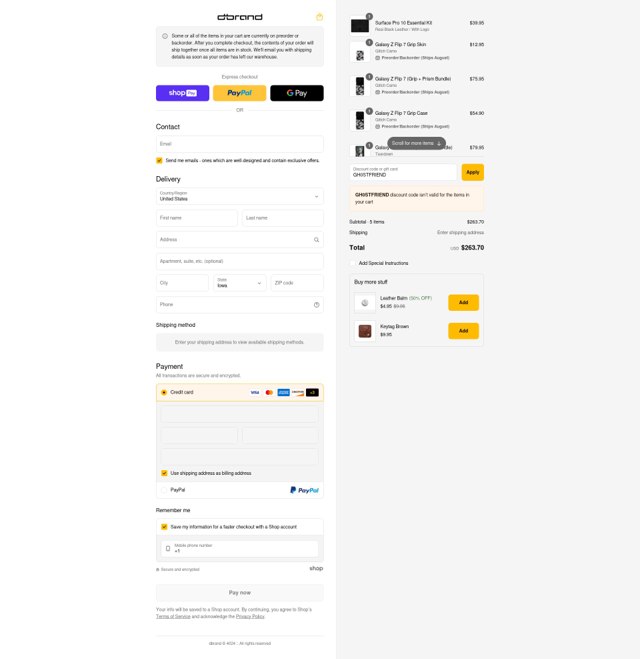 dbrand Promo Codes (2 Verified) - 10% Off Sitewide Jul 2025