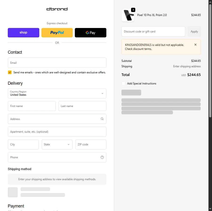 dbrand Promo Codes - 10% Off (11 Verified) Dec 2025