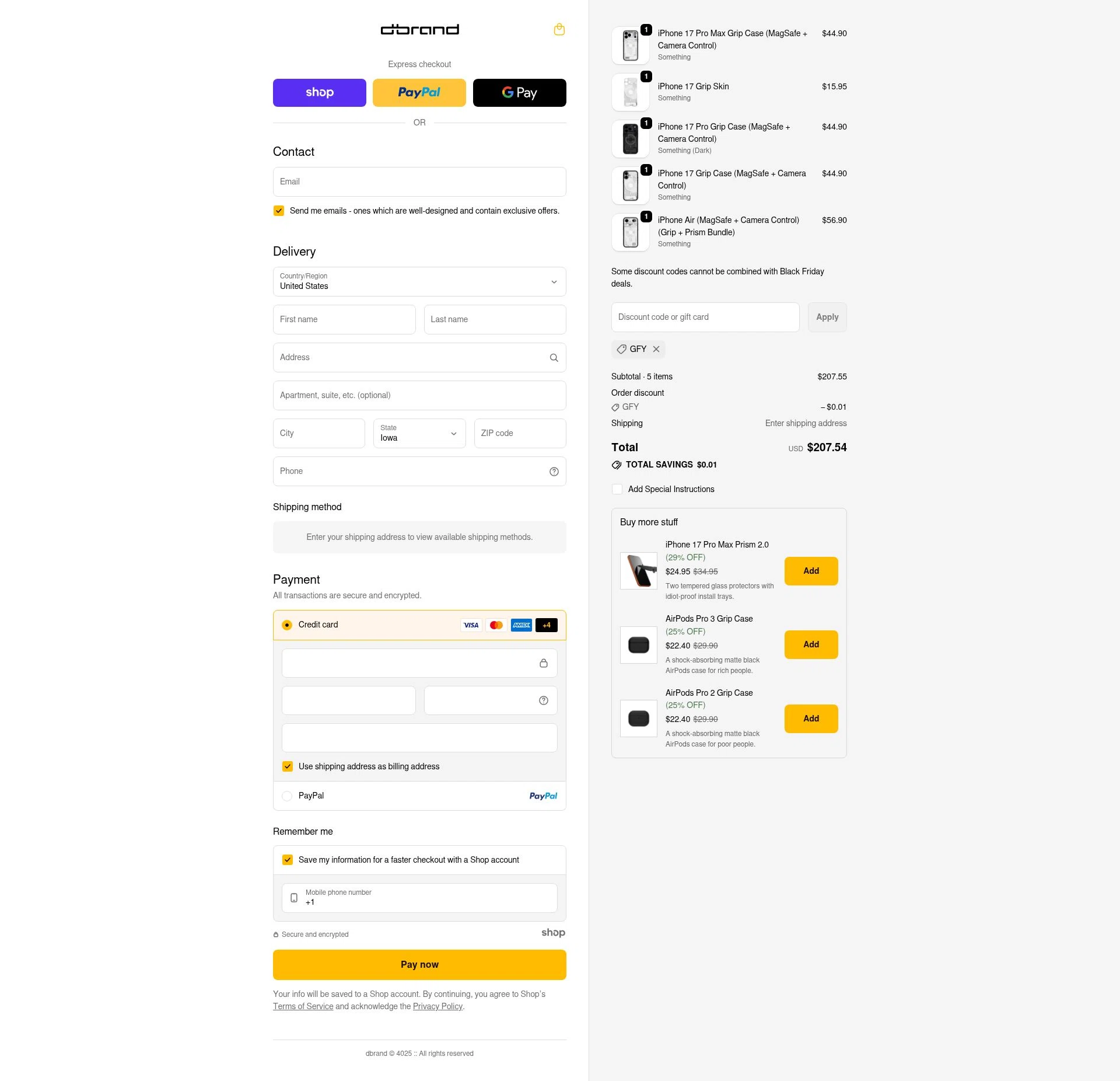 dbrand Promo Codes - $15 Off (11 Verified) Dec 2025