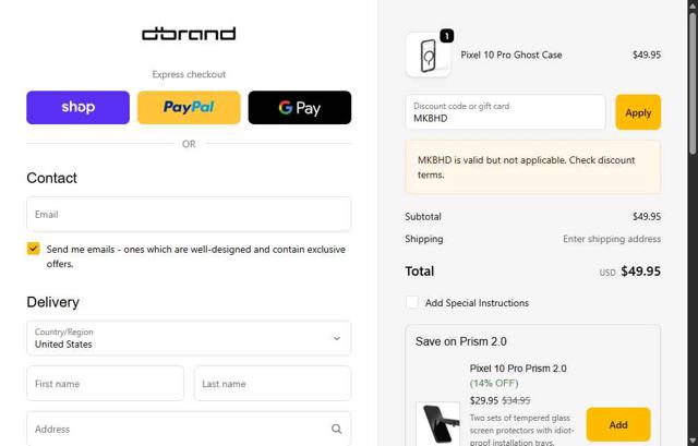 dbrand Promo Codes (4 Verified) - 10% Off Sitewide Sep 2025