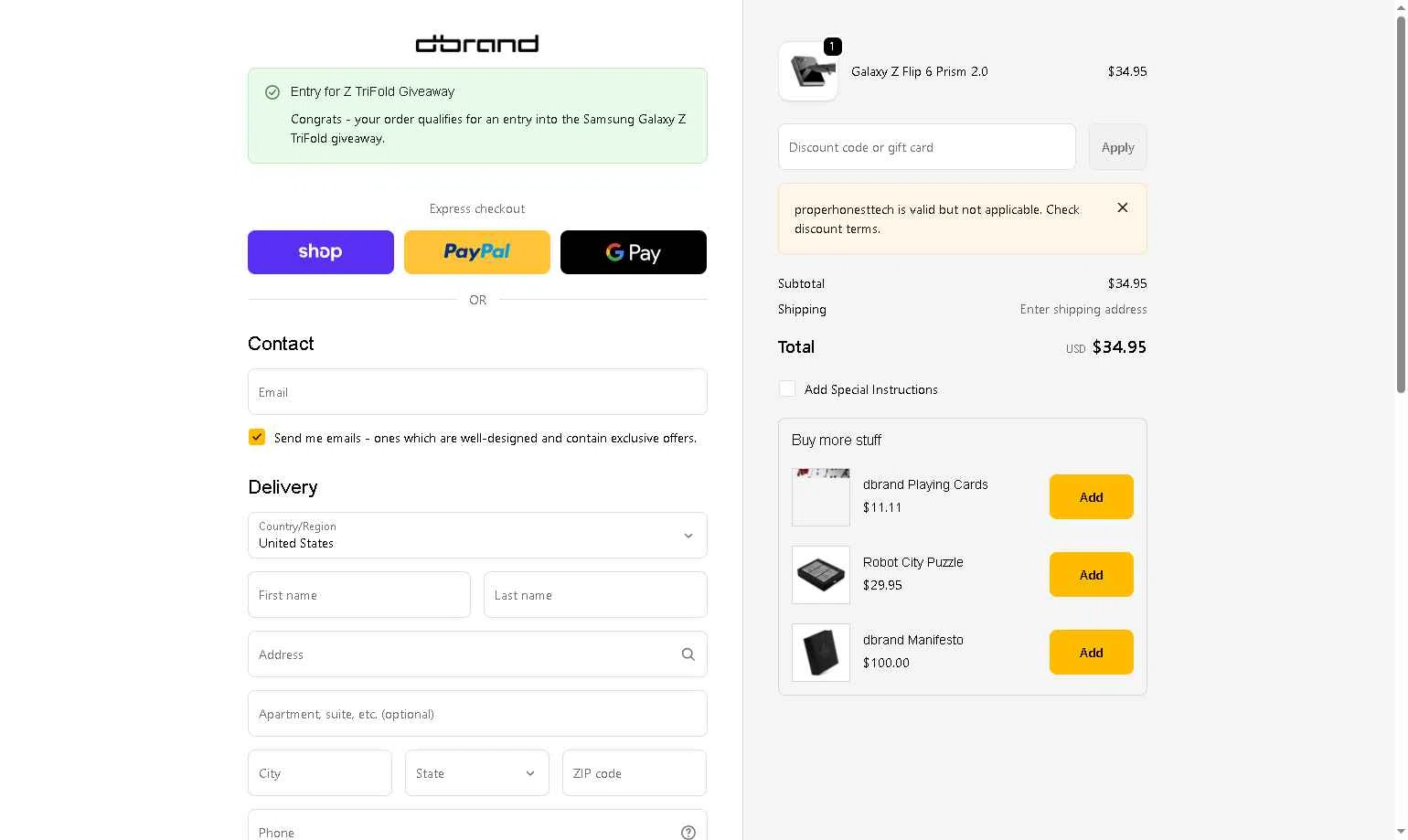 dbrand Promo Codes - $15 Off (11 Verified) Dec 2025