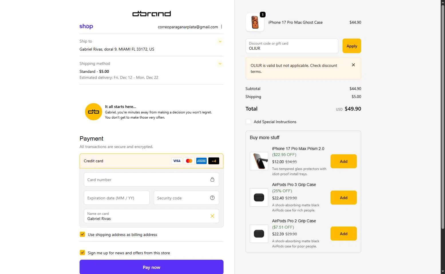 dbrand Promo Codes - $15 Off (11 Verified) Dec 2025