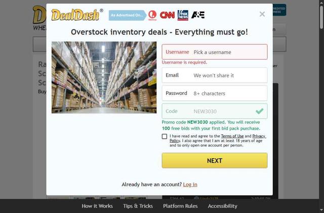 DealDash Promo Codes - $50 Off (29 Verified) Oct 2025