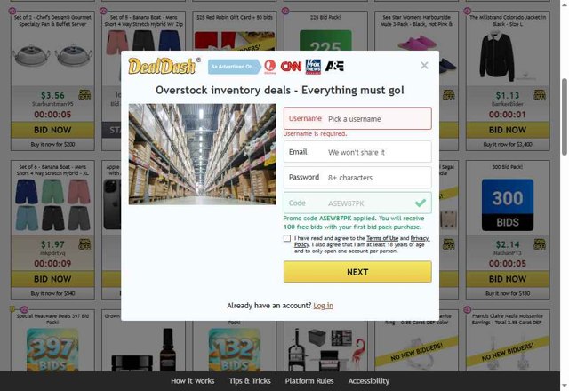 DealDash Promo Codes - 50% Off (29 Verified) Sep 2025