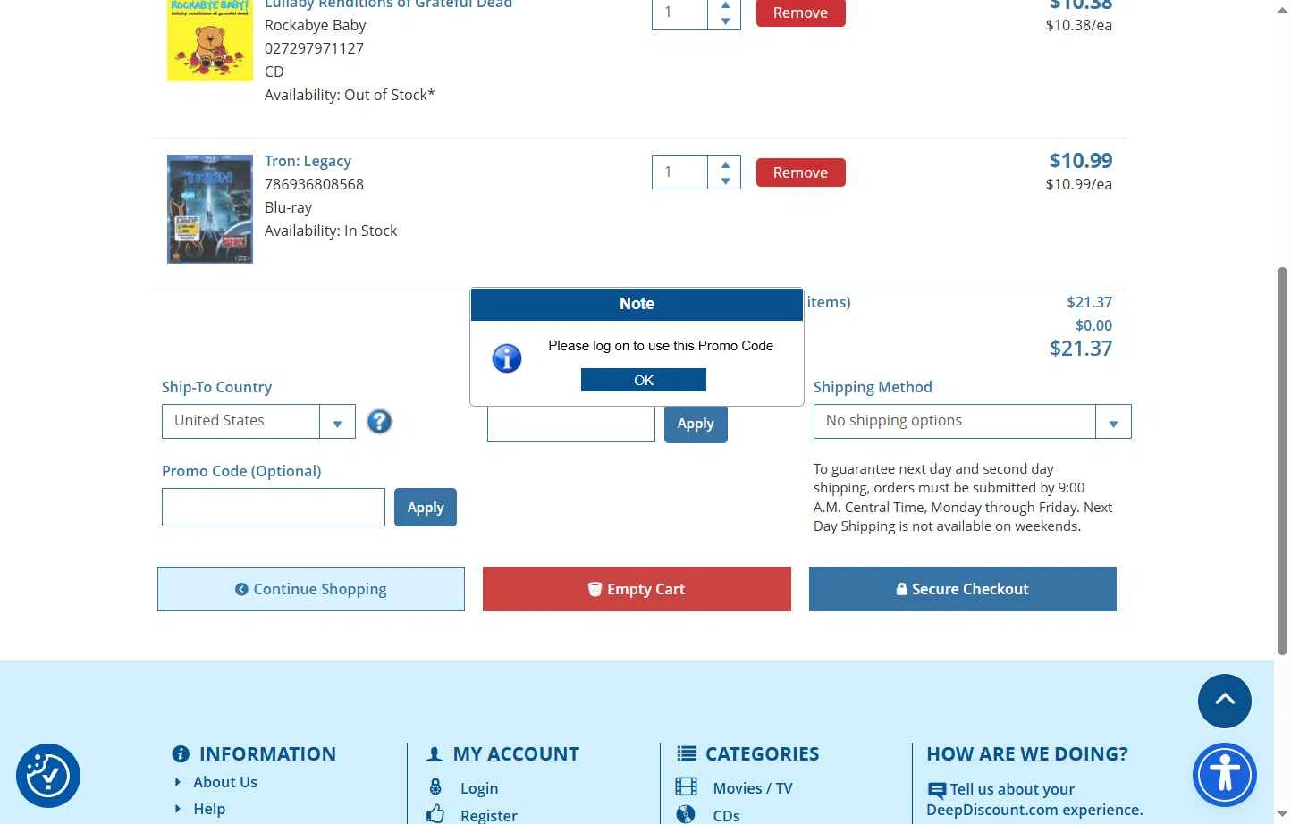 Deep Discount Promo Codes - 10% Off (2 Verified) Dec 2025