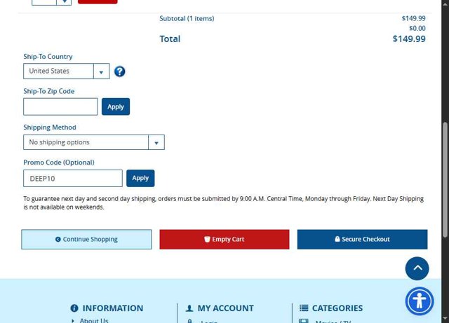 Deep Discount Promo Codes - 10% Off (Verified) Aug 2025