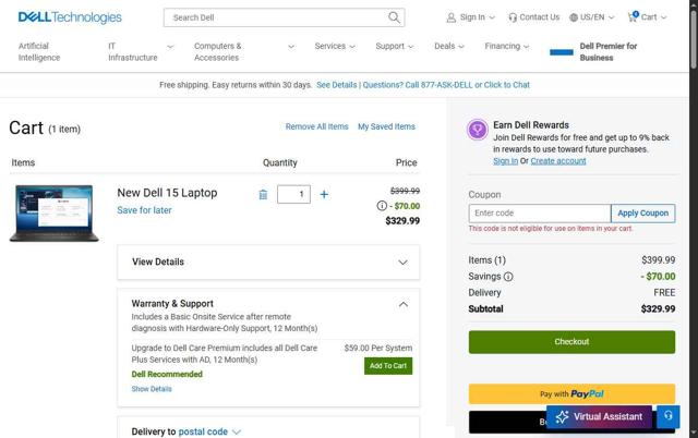 Dell Discount Codes - 10% Off (1 Verified) Oct 2025