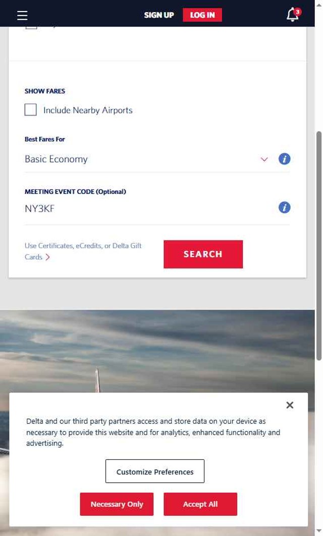 Delta Air Lines Promo Codes (3 Verified) - $100 Off May 2025