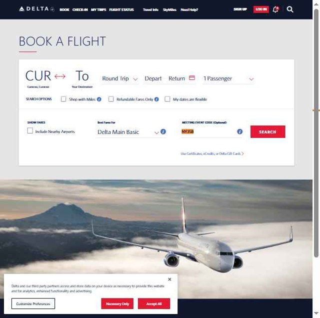 Delta Air Lines Promo Codes - $250 Off Jul 2025