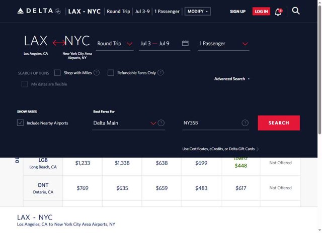 Delta Air Lines Promo Codes - $250 Off Jul 2025