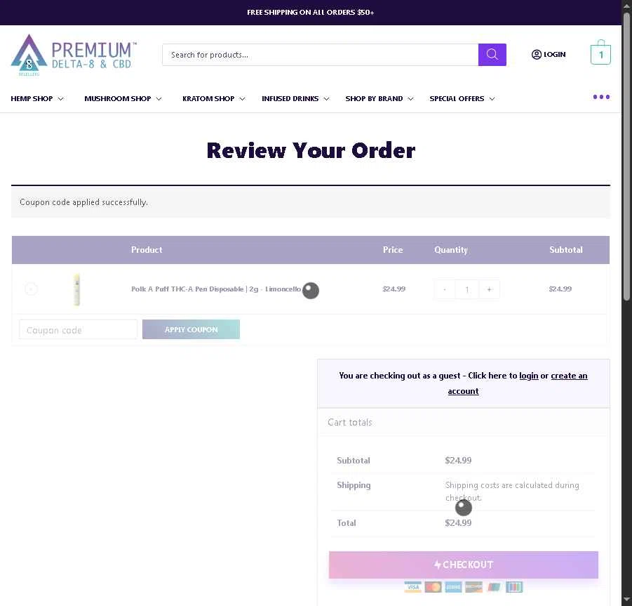 Delta 8 Resellers Promo Code - 25% Off March 2026
