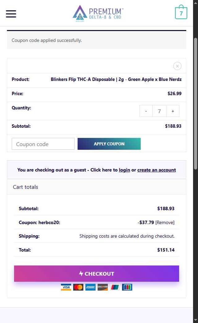 Delta 8 Resellers Promo Code (20 Verified) - 20% Off Oct 2025