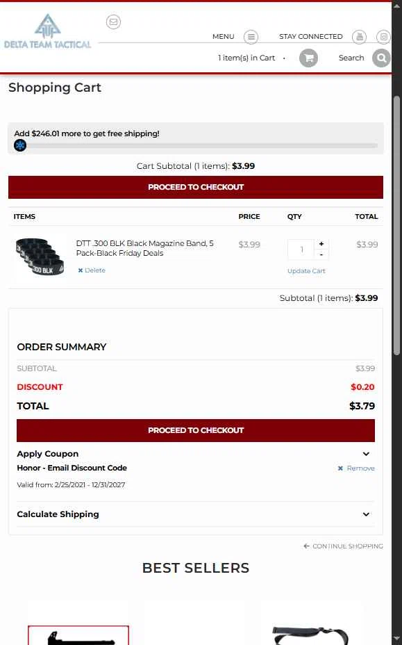 Delta Team Tactical Promo Code - 10% Off Mar 2026