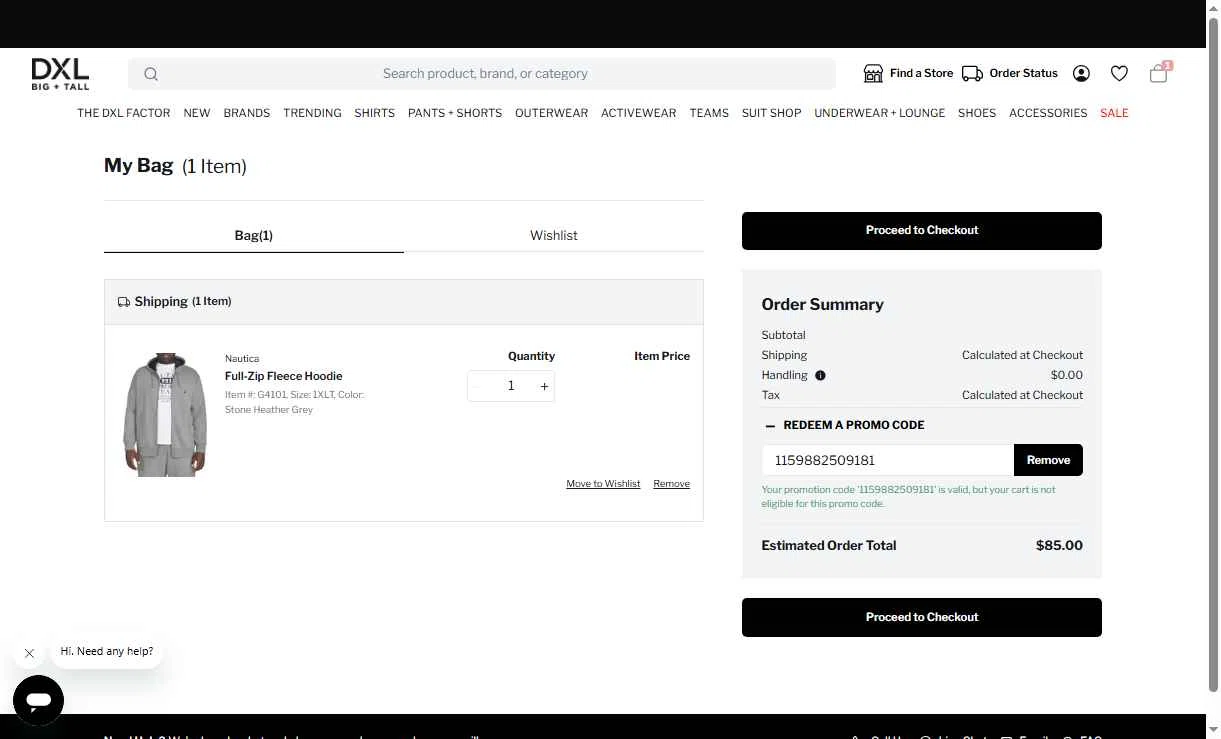DXL Promo Codes - $30 Off Sitewide (2 Verified) Dec 2025