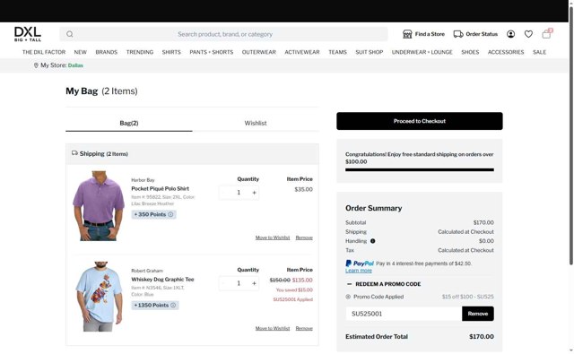 DXL Discount Codes - 25% Off (6 Verified) Aug 2025