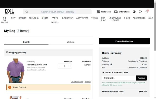 DXL Discount Codes - 25% Off (4 Verified) Jul 2025