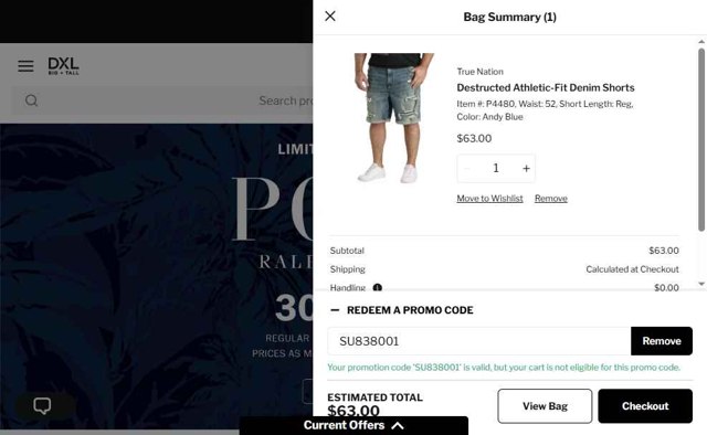 DXL Discount Codes - 25% Off (4 Verified) Jul 2025