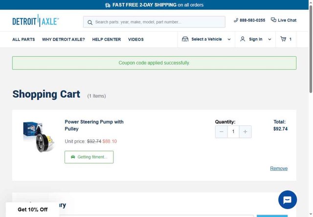 Detroit Axle Promo Codes (2 Verified) - 10% Off Sep 2025