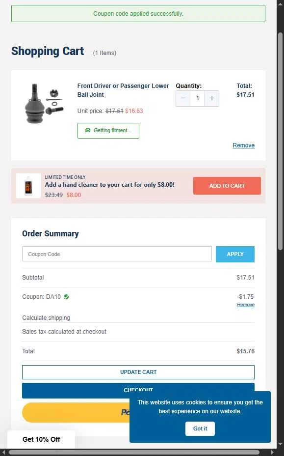 Detroit Axle Promo Codes - 10% Off (6 Verified) Nov 2025