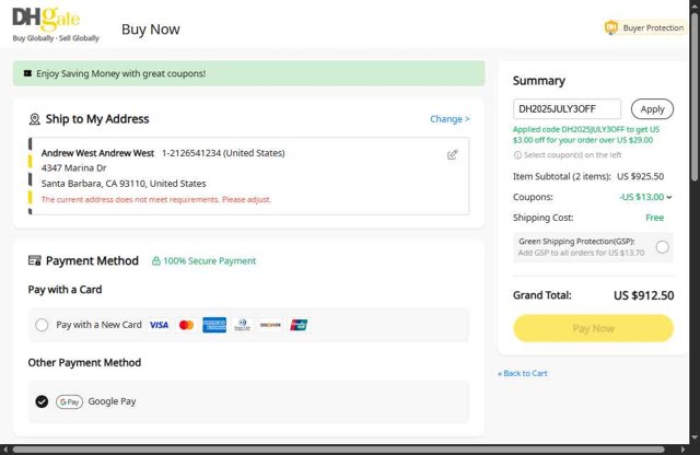 DHgate Discount Codes - $5 Off (6 Verified) Jul 2025