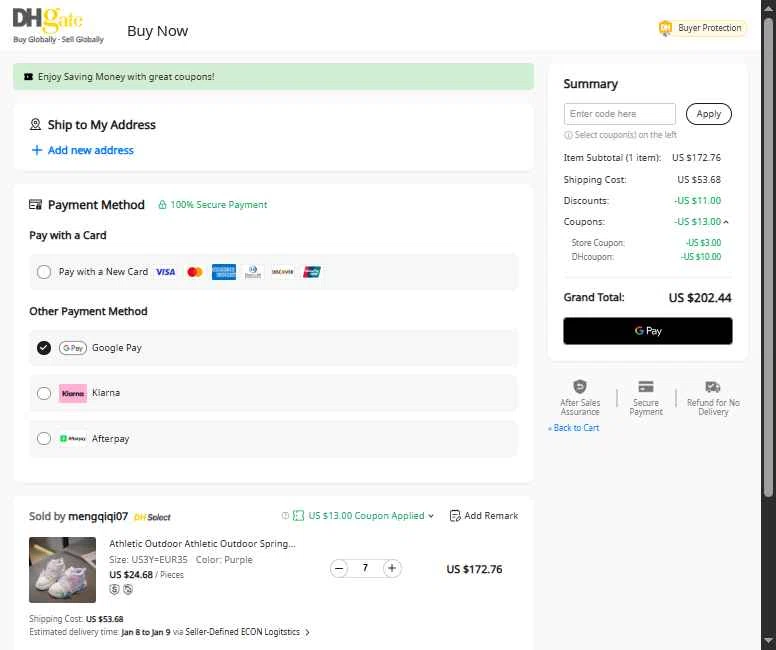 DHgate Promo Codes - $5 Off (7 Verified) Jan 2026