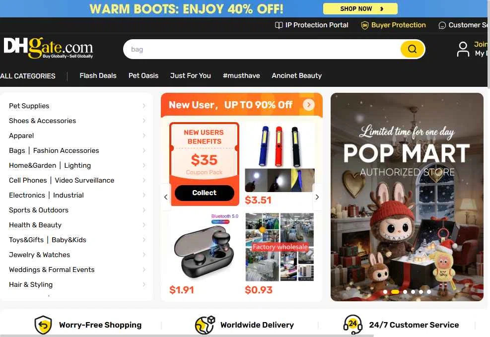 DHgate Promo Codes - $5 Off (8 Verified) Jan 2026