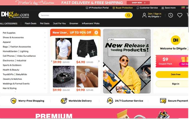 DHgate Promo Codes (9 Verified) - 5% Off Sitewide May 2025