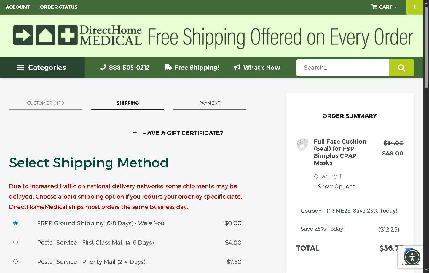 Direct Home Medical Promo Codes - 60% Off Oct 2025