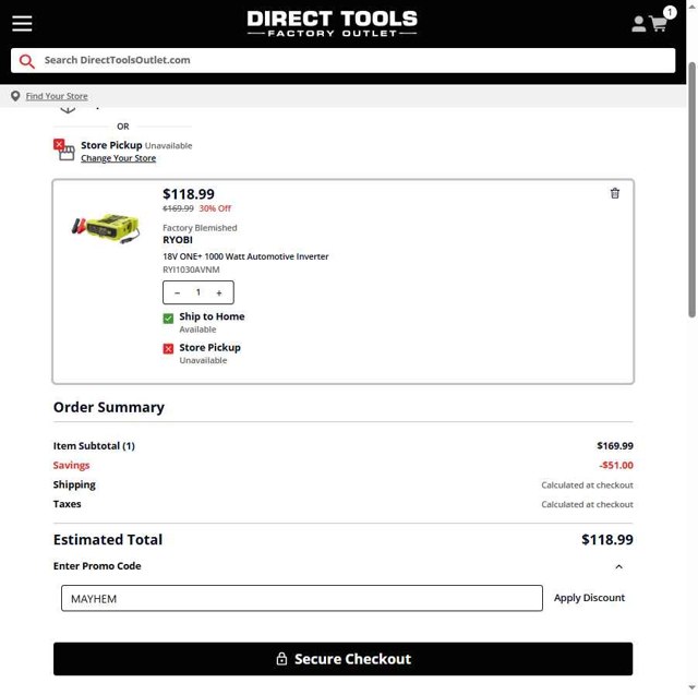 Direct Tools Factory Outlet Coupons - 30% Off Jul 2025