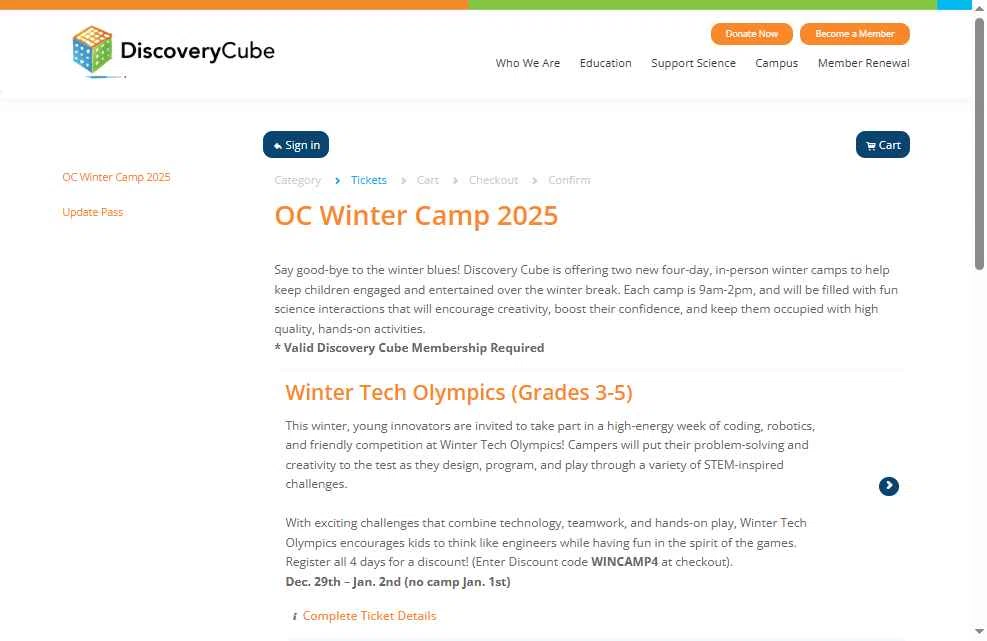 Discovery Science Center Promo Codes - 20% Off Jan 2026