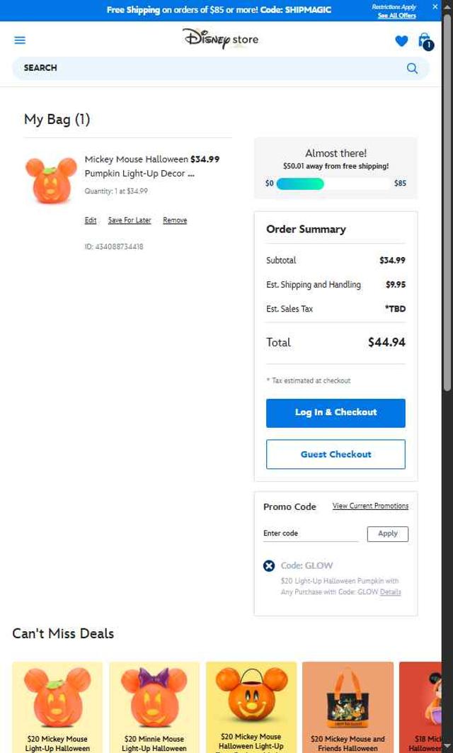 Disney Store Promo Codes - 30% Off (Verified) Sep 2025